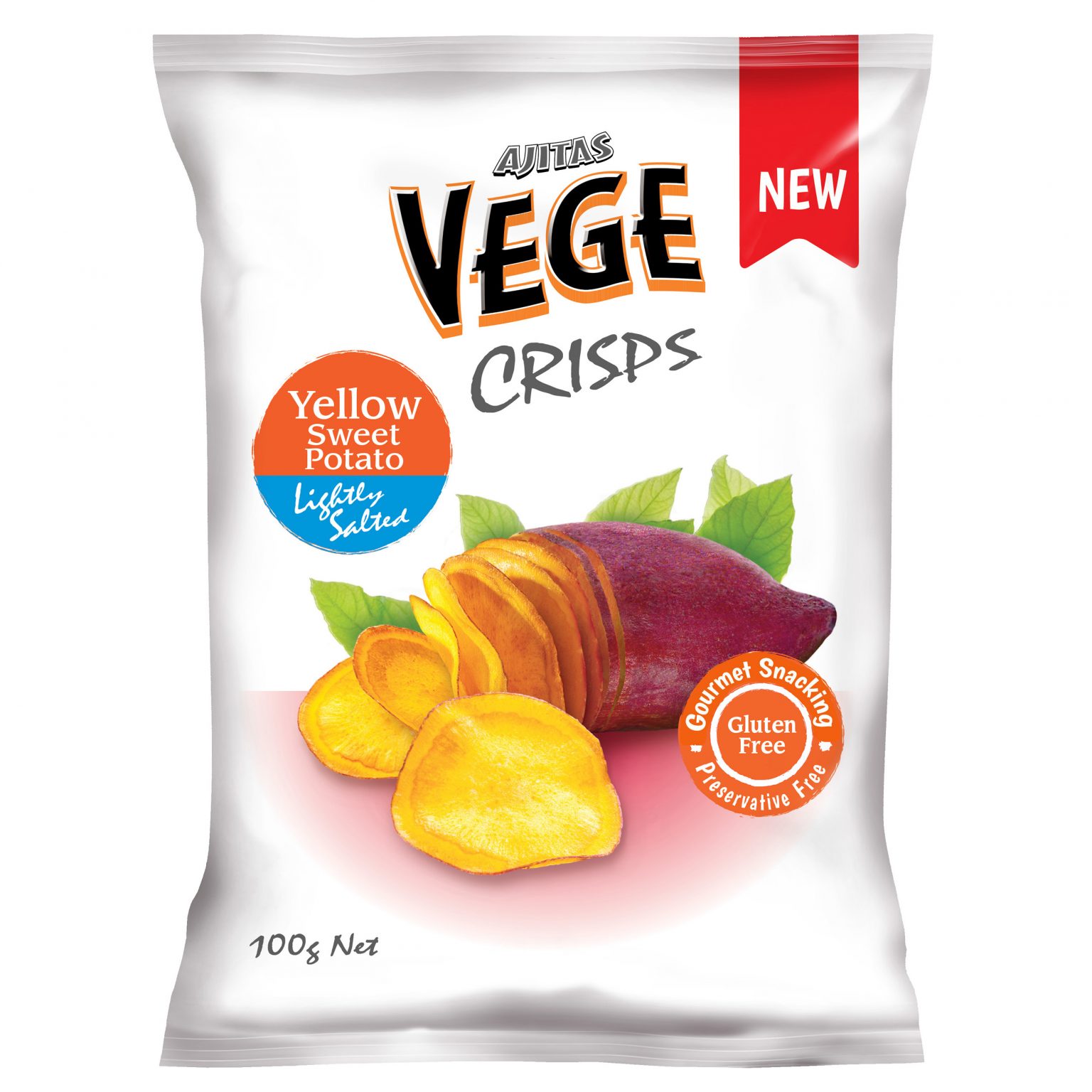 Vege Crisps Yellow Sweet Potato – Momentum Foods